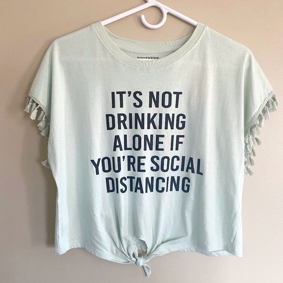 Southern Spirit | Tops | Southern Spirit Social Distancing Tassel Crop ...